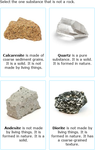 IXL - Identify rocks using properties (Year 4 science practice)