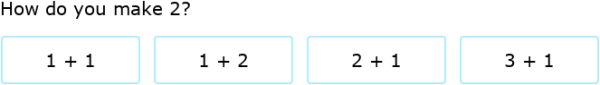 IXL - Make a number using addition - sums up to 5 (Foundation maths practice)