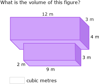 IXL - Volume of compound figures (Year 10 maths practice)