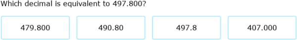 IXL - Equivalent decimals (Year 5 maths practice)
