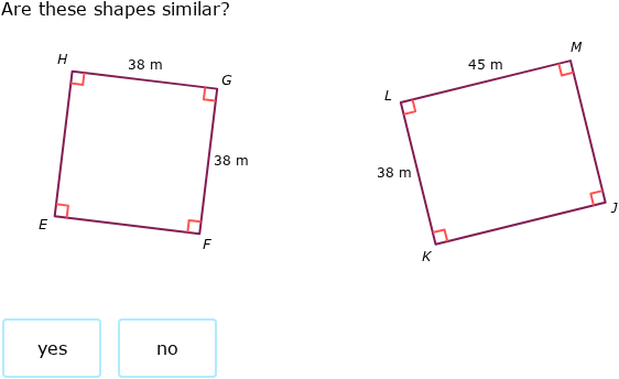 IXL - Identify similar figures (Year 8 maths practice)