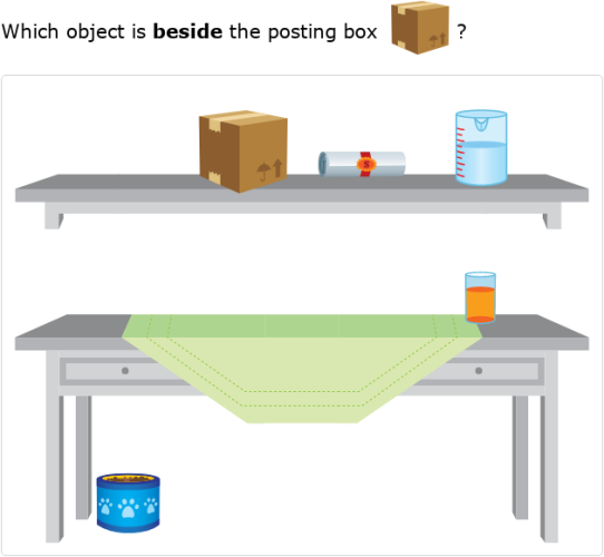 IXL - Beside and next to (Preschool maths practice)