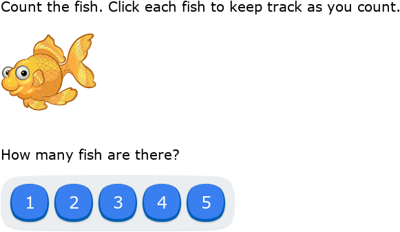 IXL - Learn to count - up to 5 (Preschool maths practice)