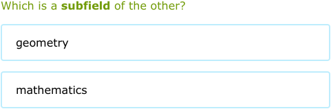 IXL - Words with sub- (Year 5 English practice)