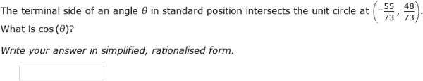 IXL - Find trigonometric ratios using the unit circle (Year 12 maths ...