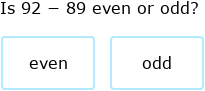 IXL - Even or odd: arithmetic rules (Year 3 maths practice)