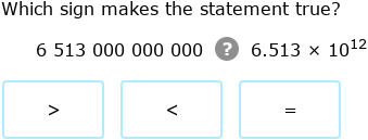 IXL - Compare numbers written in scientific notation (Year 9 maths ...