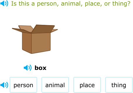 IXL - Is the noun a person, animal, place or thing? (Foundation English ...