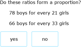 IXL - Do the ratios form a proportion: word problems (Year 9 maths ...