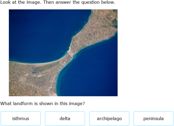 IXL - Identify Earth's land features using satellite images (Year 5 ...