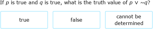 IXL - Truth values (Year 11 maths practice)