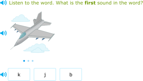 IXL - Identify the first, second and last sound in a word (Foundation ...