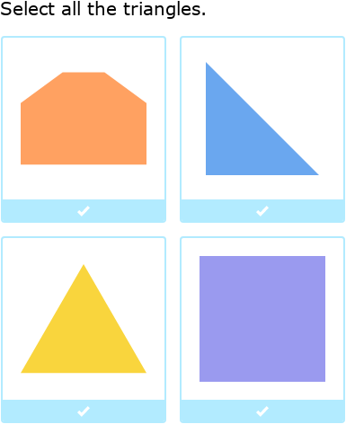IXL - Triangles (Foundation maths practice)