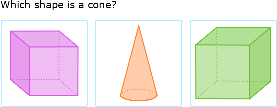 IXL - Select solid shapes (Preschool maths practice)