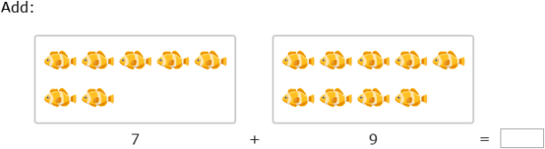 IXL - Addition with pictures - sums to 20 (Year 2 maths practice)