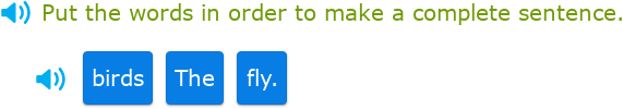 IXL - Unscramble the words to make a complete sentence (Foundation ...