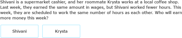 IXL - Compare rates: word problems (Year 8 maths practice)
