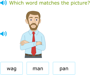 IXL - Choose the short a word that matches the picture (Foundation ...