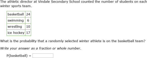 IXL - Probability of simple events (Year 8 maths practice)