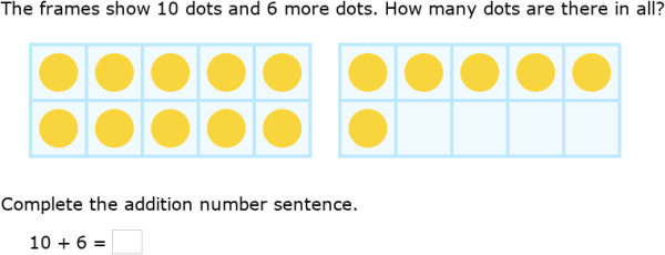 IXL - Make teen numbers with models: addition sentences (Foundation ...