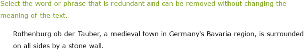 IXL - Remove redundant words or phrases (Year 9 English practice)