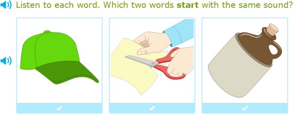 IXL - Which two words start with the same sound? (Foundation English ...