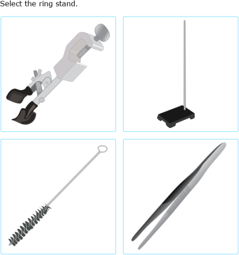 IXL - Identify laboratory tools (Year 6 science practice)