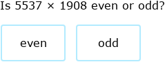 IXL - Even or odd: arithmetic rules (Year 4 maths practice)