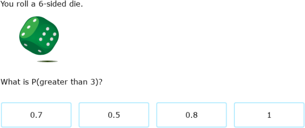 IXL - Probability of simple events (Year 7 maths practice)