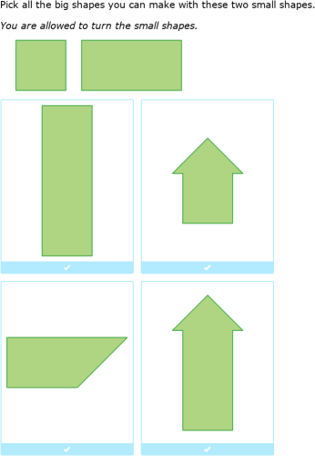 IXL - Compose two-dimensional shapes: which shapes can you make? (Year ...