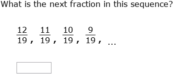 IXL - Arithmetic sequences with fractions (Year 6 maths practice)