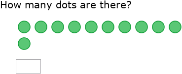 IXL - Count dots - up to 20 (Preschool maths practice)