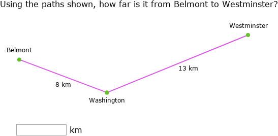 IXL - Map distances (Year 4 maths practice)