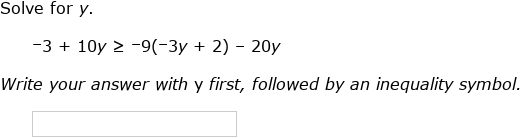 IXL - Solve advanced linear inequalities (Year 10 maths practice)