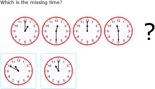 IXL - Time patterns (Year 3 maths practice)