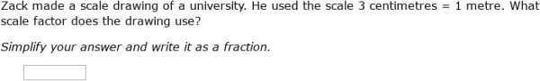 IXL - Scale drawings: word problems (Year 8 maths practice)