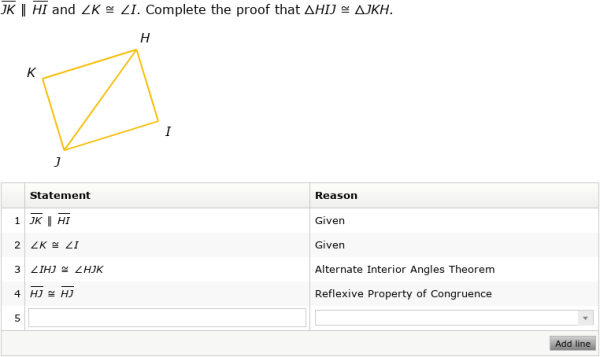 IXL - Proving triangles congruent by ASA and AAS (Year 10 maths practice)