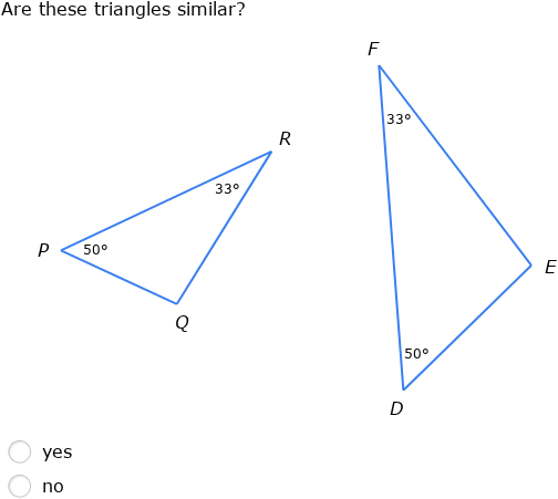 IXL - Similarity rules for triangles (Year 8 maths practice)