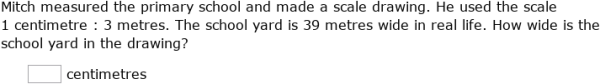 IXL - Scale drawings: word problems (Year 9 maths practice)