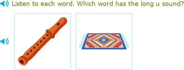 IXL - Find the long u word (Foundation English practice)