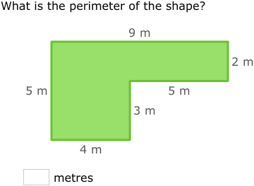 IXL - Perimeter of rectilinear shapes (Year 3 maths practice)