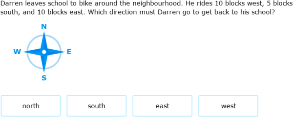 IXL - Distance/direction to starting point (Year 6 maths practice)