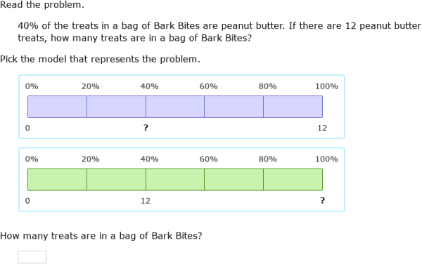 Ixl Solve Percent Problems Using Strip Models Year 7 Maths Practice
