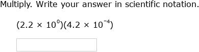 IXL - Multiply numbers written in scientific notation (Year 11 maths ...