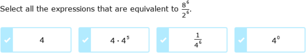 IXL - Identify equivalent expressions involving exponents II (Year 8 ...