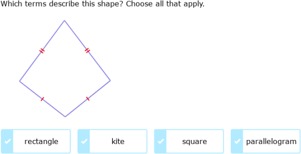 IXL - Classify quadrilaterals I (Year 8 maths practice)