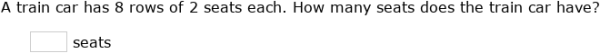 IXL - Use equal groups and arrays to solve multiplication word problems (Year 3 maths practice)