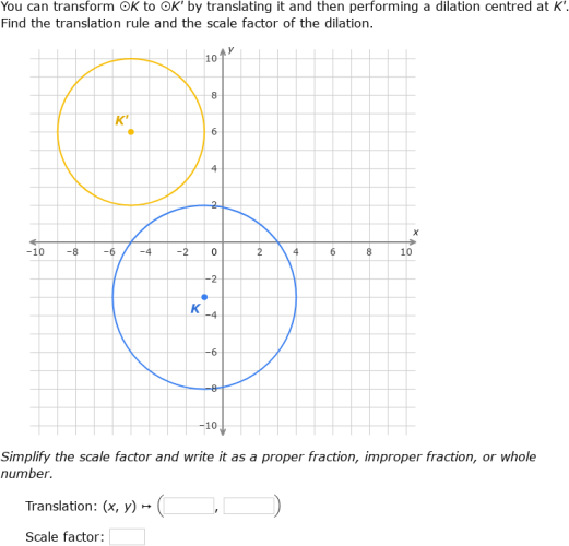 IXL - Similarity of circles (Year 11 maths practice)