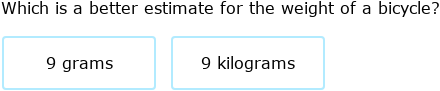 IXL - Estimate metric measurements (Year 7 maths practice)