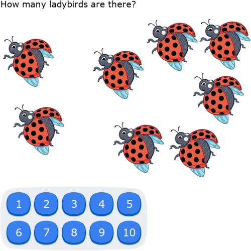 IXL - Count objects - up to 10 (Preschool maths practice)